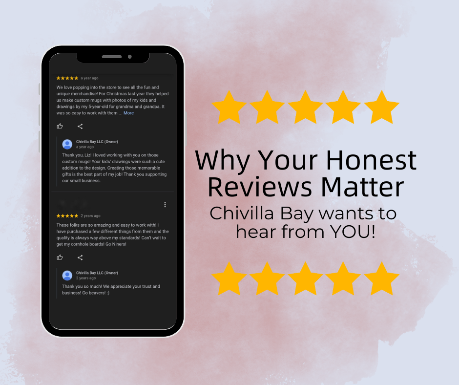 Why Your Honest Reviews Matter – Chivilla Bay