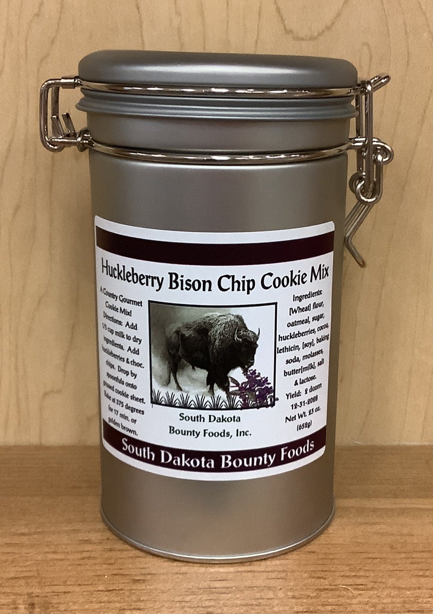 Huckleberry Bison Chip Cookies Recipe | Easy Gourmet Cookie Mix ...