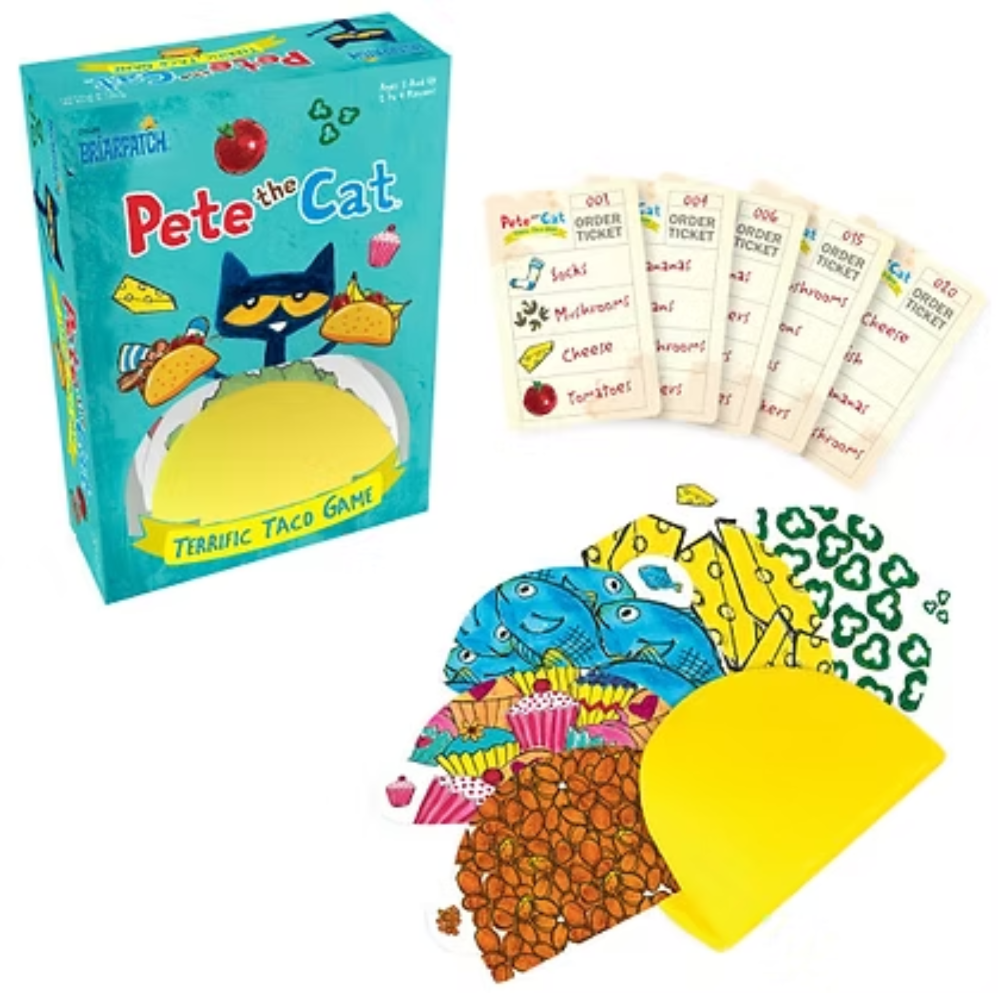 Pete the Cat Terrific Taco Game | Counting & Matching Game for Kids ...