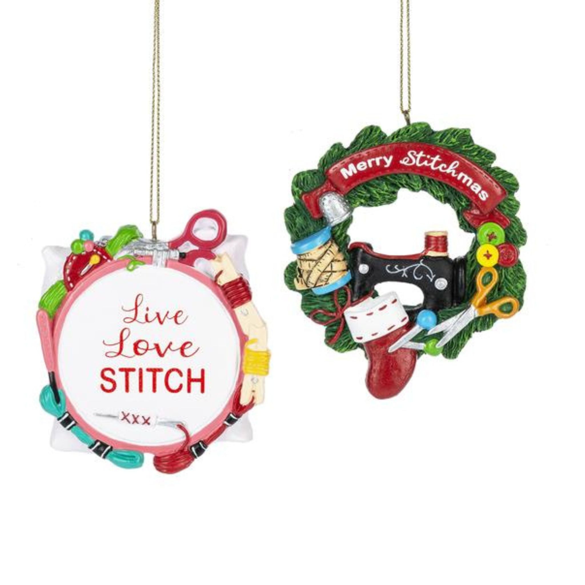 Sewing Christmas Ornaments | Live Love Stitch & Merry Stitchmas Decor ...