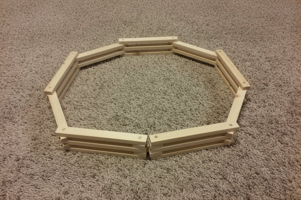 Handcrafted Wooden Toy Folding Farm Fence – Chivilla Bay